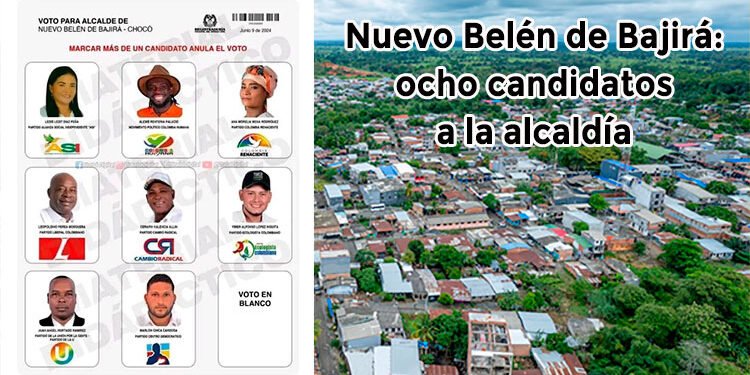 OCHO CANDIDATOS COMPITEN POR LA ALCALDÍA DE NUEVO BELÉN DE BAJIRÁ ...