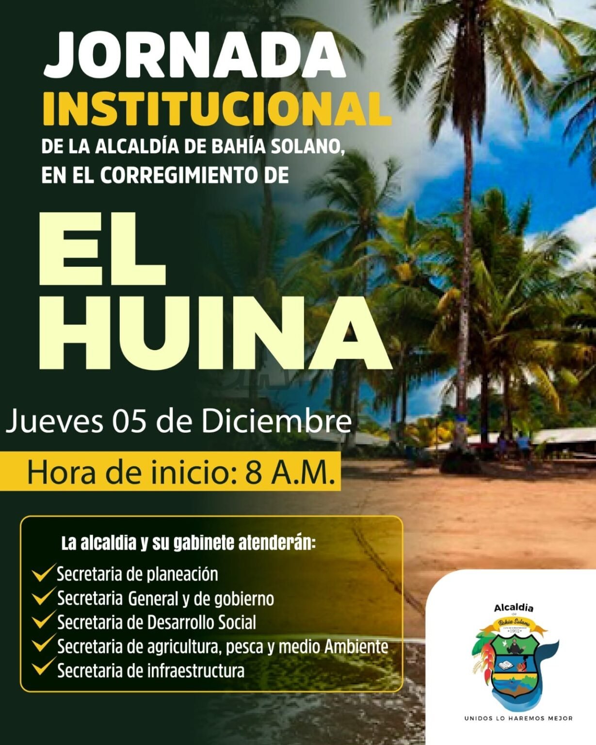 JORNADA INSTITUCIONAL EN HUINA: COMPROMISO CON LA COMUNIDAD DE BAHÍA ...