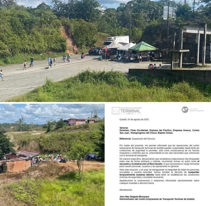 QUIBDÓ EN ALERTA! CIERRE INMINENTE DE LA TERMINAL DE TRANSPORTE DEJA A ...